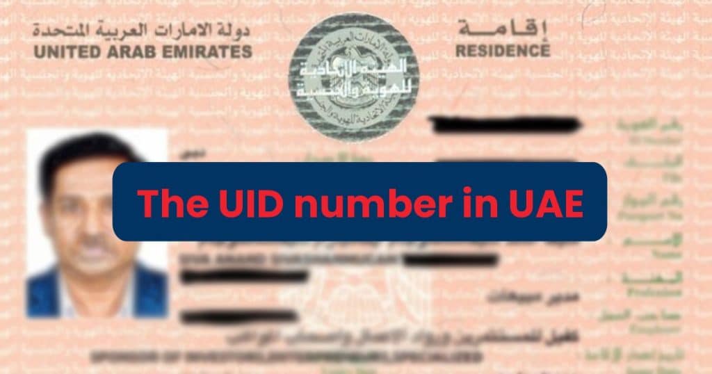What is the uid number in UAE?- where to find Unified number?